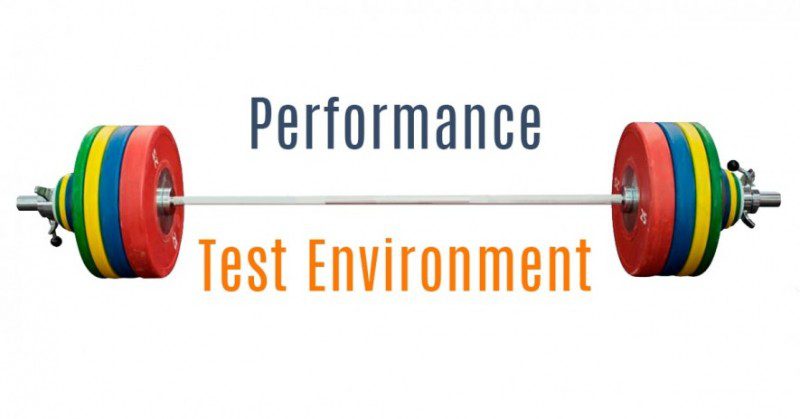 performance testing environment